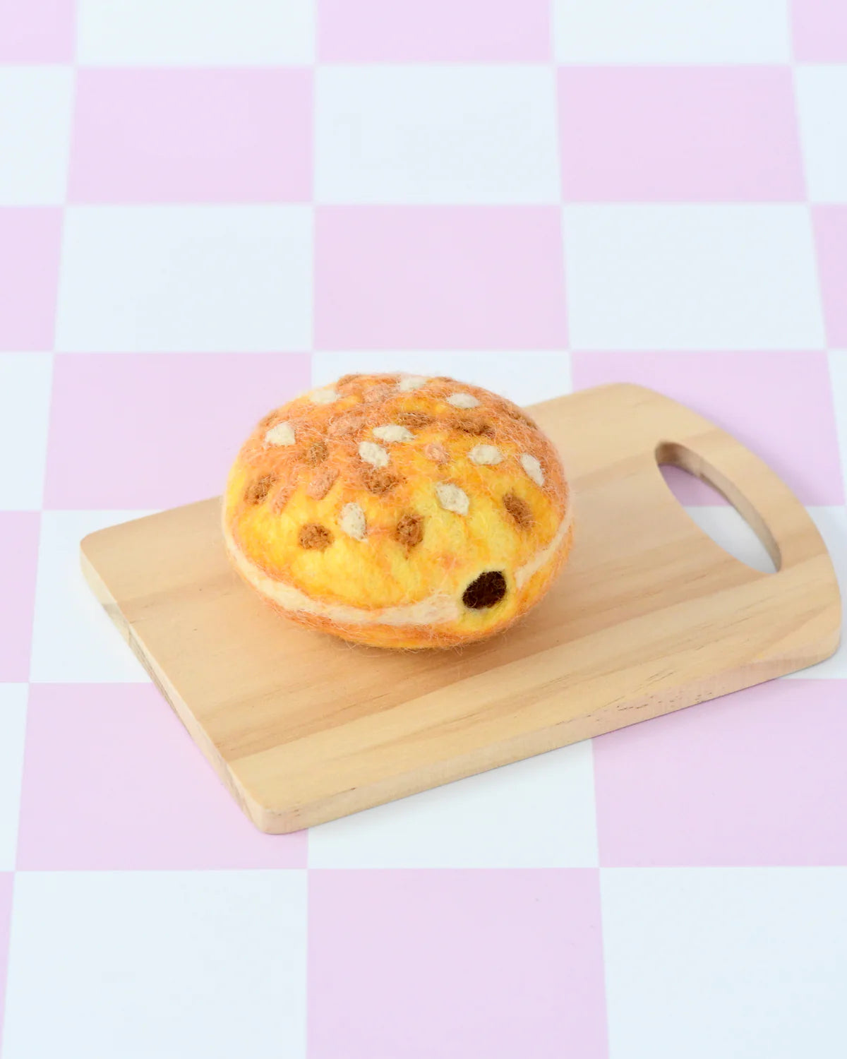 Tara Treasures - Felt Chocolate Jam Donut with Pecan Nuts – Cheeky Junior