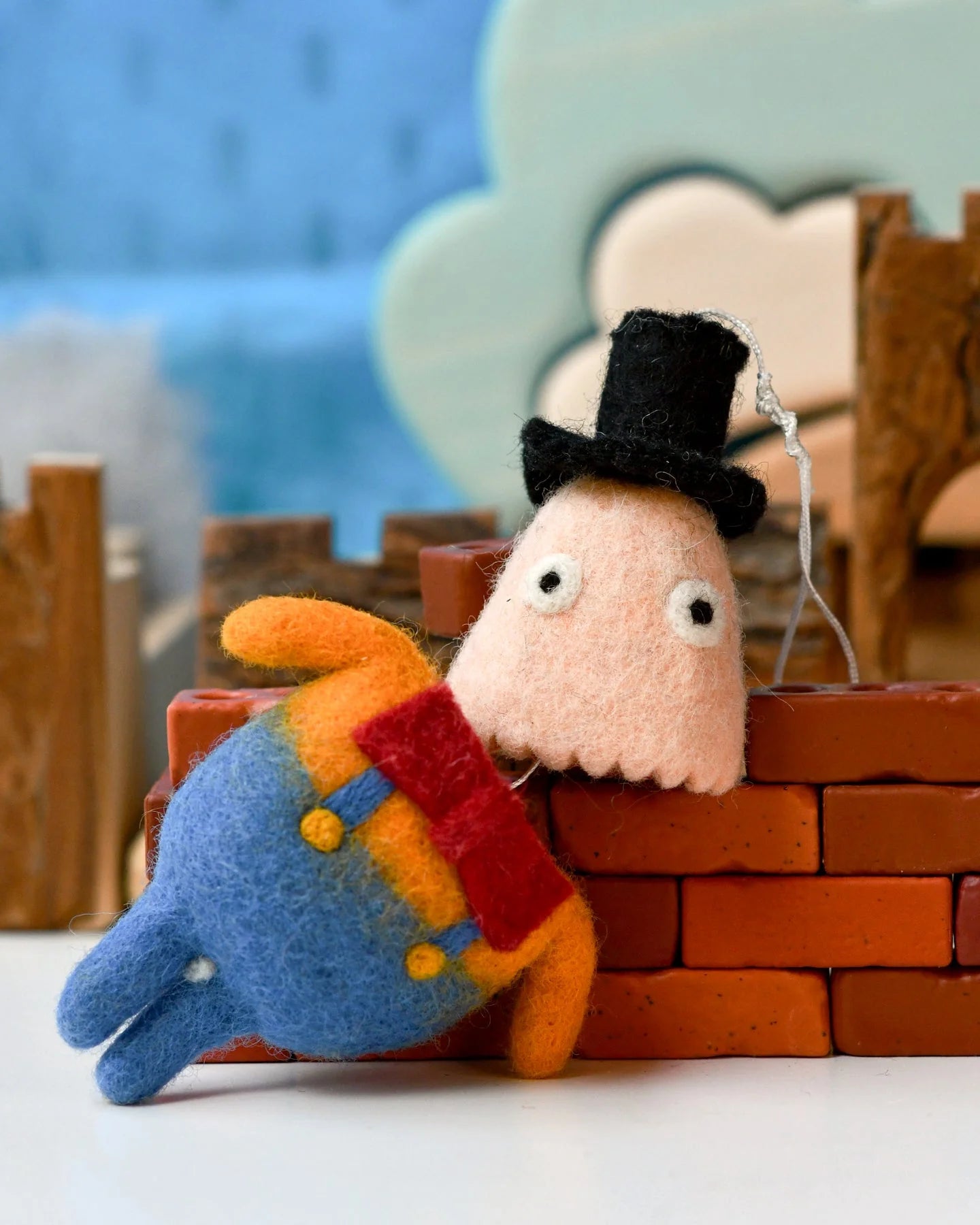 Tara Treasures - Felt Humpty Dumpty Marionette Puppet Toy – Cheeky Junior