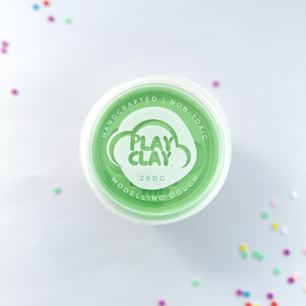 Play Clay - Pastel Green Playdough 260g – Cheeky Junior